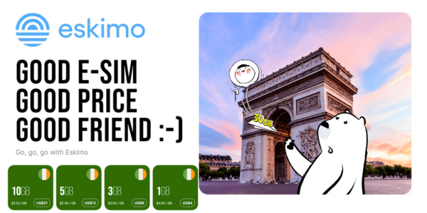 Free Eskimo eSim with 1GB of Data | WOW Freebies Ireland